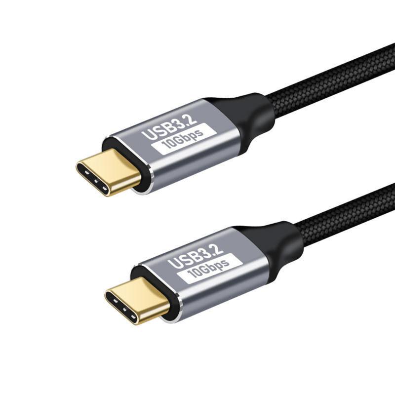 USB Type C 延長ケーブル PD対応 100W/5A 急速充電 USB3.2 Gen2(10Gbps) 高速データ転送 【4K@60Hz映像出力】高耐久ナイロン編みMacBook/iPad/Surface/Switch/Xperia...