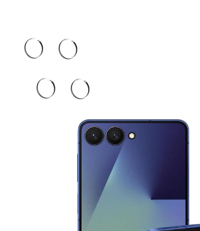 【2枚】Galaxy Z Flip7カメラフィルム HILEGENER Galaxy Z Flip7カメラレンズ ガラスフィルム サムスン zフリップ 7 SC-55F SCG35カメラレンズ フィルム 高透過率 超耐久 ラウンドエッジ加工...