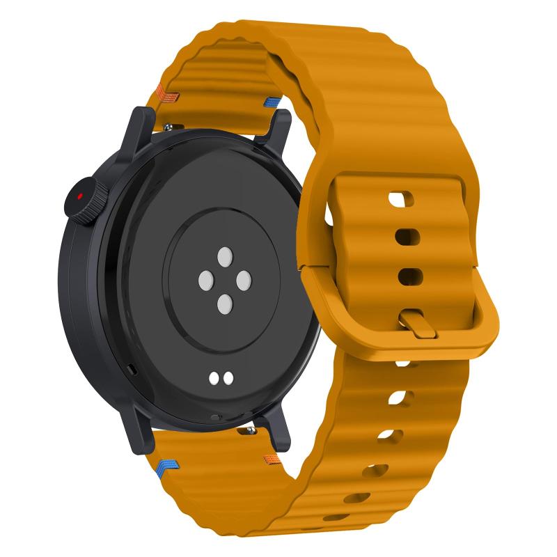 [SinRenn] 22mmバンド CMF by Nothing Watch 3 Pro対応 柔らかい シリコン スポーツ ストラップ スマートウォッチ 時計ベルト 防水性 軽量 柔軟なシリコン製 交換ベルト 柔らかい 通気 レディース メン