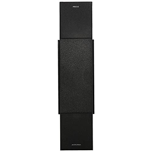 ヤコブ・イェンセン コードレス電話機 親機 HT20D ブラック JJN010056【機能】受話音量調節/受信ランプ/ハンズフリー機能（スピーカー）/リダイヤル機能（5分後に履歴は消去されます）/ワンタッチダイヤル登録機能（3カ所）/壁掛け...