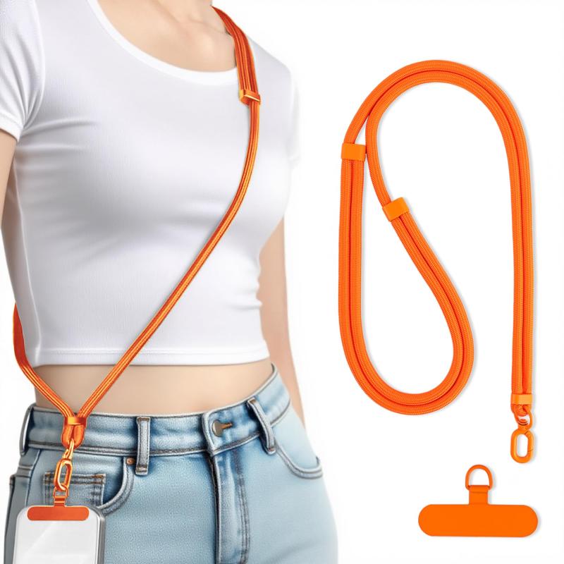 [MOECHO] スマホ ショルダーストラップ 【長さ調整可能・紛失・落下防止・10色展開】 携帯ストラップ ストラップホルダー ネックストラップ スマホ スマホストラップ ショルダー 首掛け 肩掛【ミニタイプ新登場・10色展開】通常のスト...