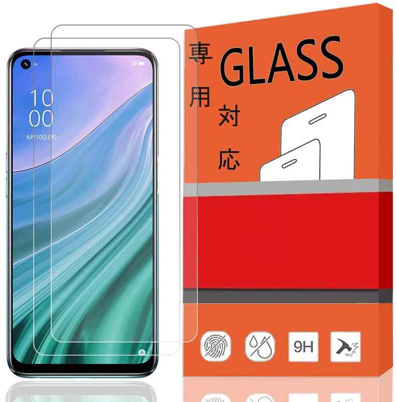【2枚セット】for OPPO A55s 5G フィルム 専用対応 ガラスフィルム 強化ガラス for OPPO A54 5G/au OPG02 液晶保護フィルム 硬度9H 高透過率 日本旭硝子素材AGC 気泡ゼロ 飛散防止処理保護フィルム...