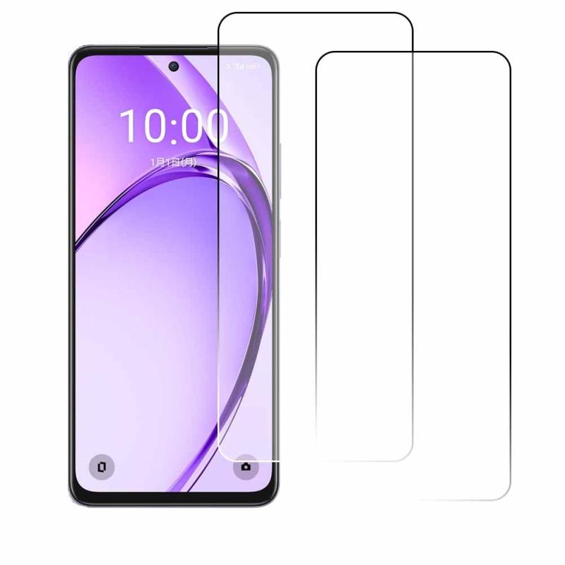 【2枚セット】FOR OPPO A3 5G フィルム強化ガラス旭硝子製9 H硬度FOR OPPO A3 5G スクリーン保護明らかな気泡がなく、貼りやすい【適用モデル】：FOR OPPO A3 5G 購入前にモデルを確認してください。【密着...