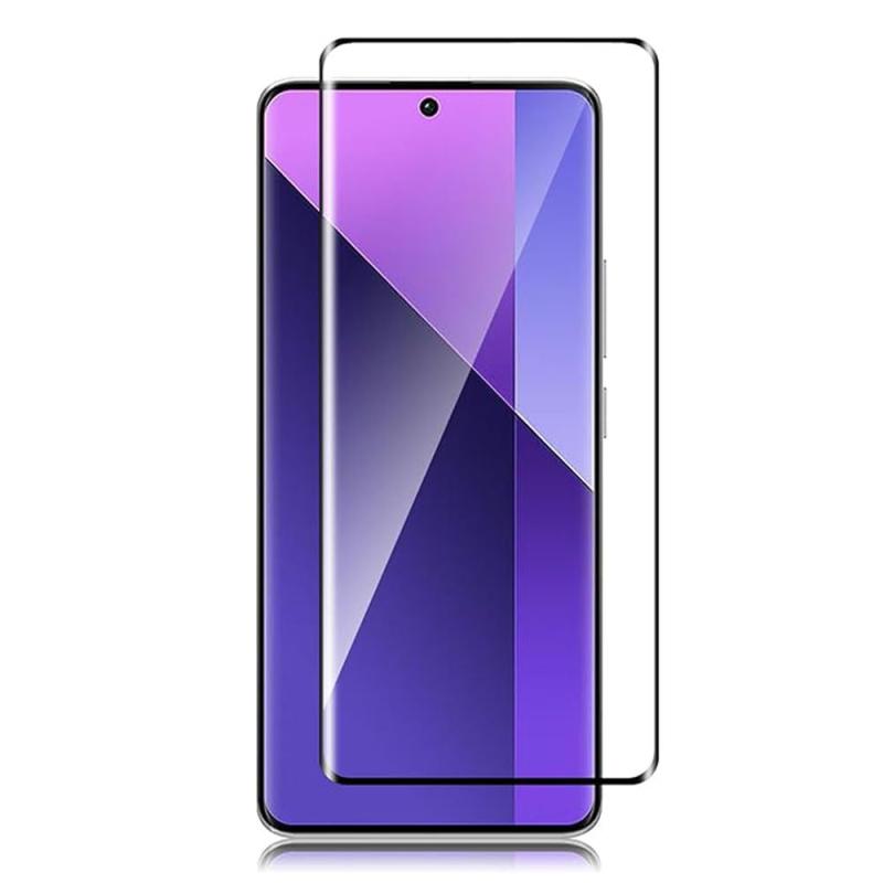 For Redmi Note 13 Pro+ 5G ガラスフィルム 保護フィルム 【Moahsiuny】日本旭硝子製 高硬度9H 気泡防止 防指紋 耐衝撃 飛散防止 貼り付け簡単 画面鮮やか 自動吸着【対応機種】Redmi Note 13 ...
