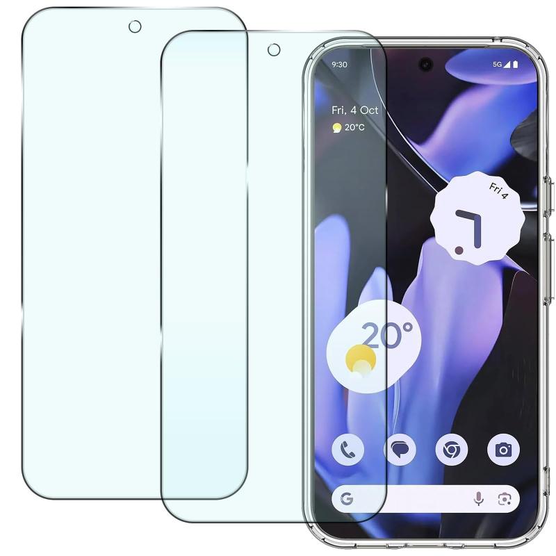 ShellChic For GOOGLE Pixel 10 Pro XL ガラスフィルム スマートフォン 専用フィルム 指紋防止 GOOGLE 対応 携帯電話フィルム 耐衝撃 【2枚入り】撥水強化ガラスフィルム 硬度9H 高透過率 高感度タ...