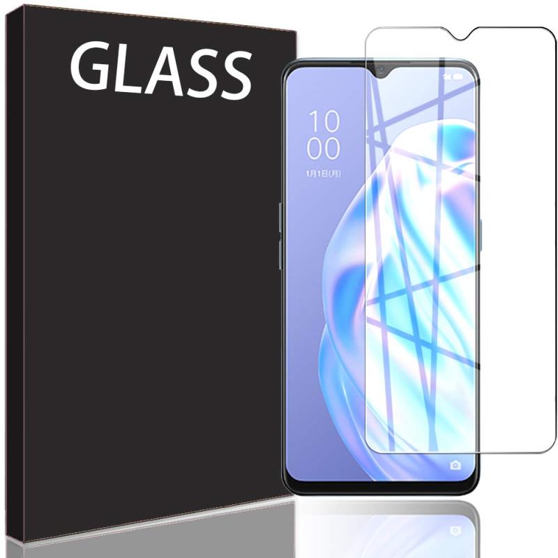 RuiMi FOR OPPO Reno3 A 專用 ガラスフィルム 硬度9H 0.33mm 超薄 気泡防止 日本旭硝子素材採用 耐衝撃 撥油性 超耐久 耐指紋 飛散防止処理 保護フィルム FOR OPPO Reno3 A 專用 強化ガラスフ...