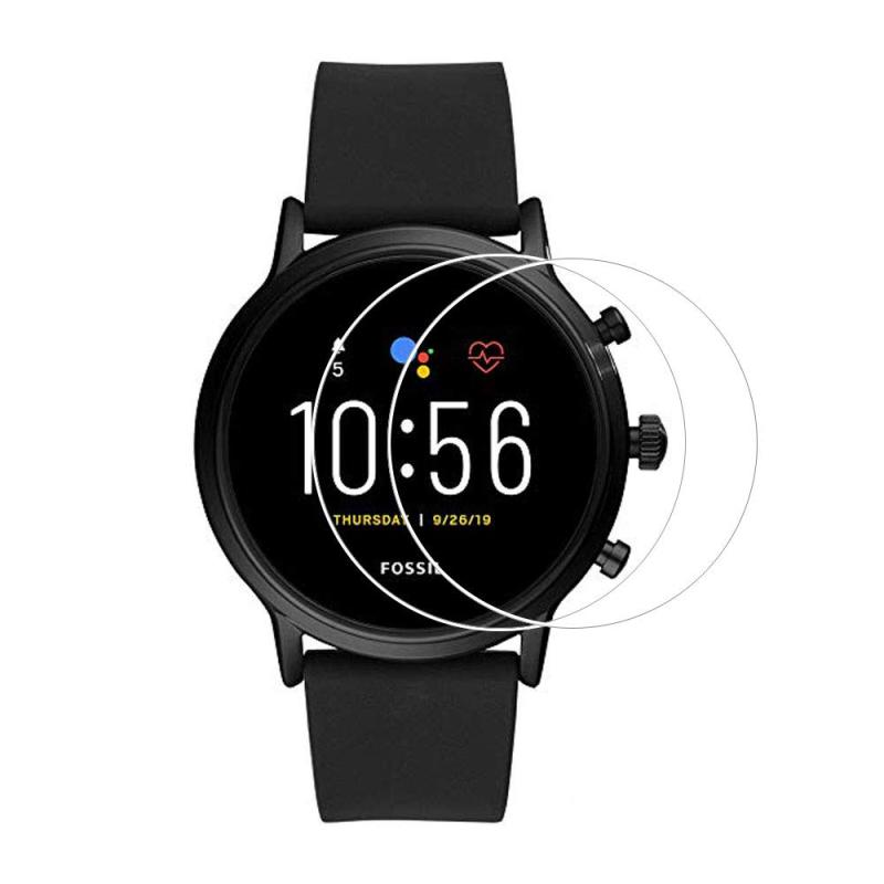 Zshion Fossil Men's Gen 5 Carlyle HR ガラスフィルム 強化ガラス 液晶保護フィルム 高透過率 気泡ゼロ 指紋防止 硬度9H (透明な) 【3枚パック】対応機種: Fossil Men's Gen 5 Ca...