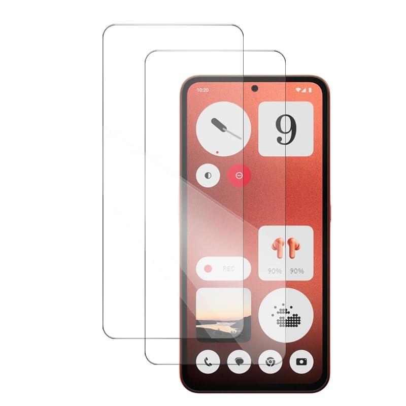 【2枚セット】For OPPO A3 5G フィルム 強化ガラス 保護フィルム YILLIONS 日本旭硝子素材製 硬度9H 飛散防止 スクラッチ防止 撥水撥油 OPPO A3 5G 液晶保護フィルム