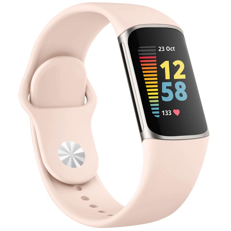 for Fitbit Charge5 バンド 交換ベルト 交換用バンド 柔らかい シリコンバンド スポーツバンド 調節可能【対応機種】Fitbit Charge5 スマートウオッチ。（注：Fitbit Charge5 スマートウオッチは含ま...