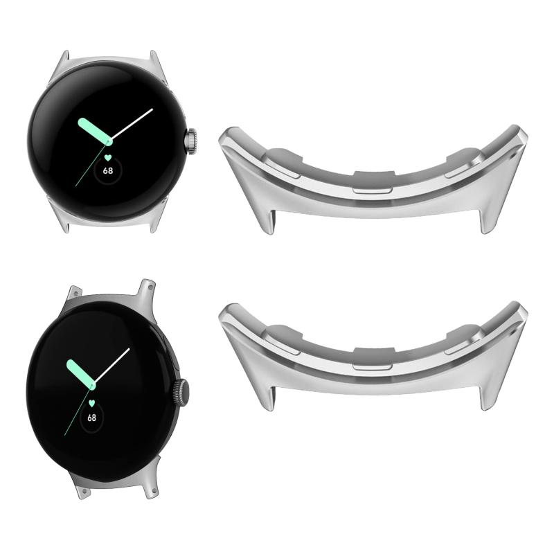 RoSoki Google Pixel Watch 用 バンドアダプター 【2枚セット】 ストラップコネクター