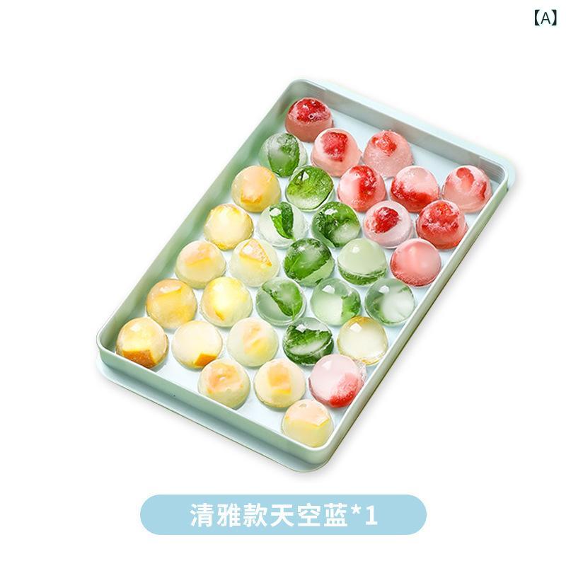 クリエイティブな 自家製 アイス キューブ 型 食品 グレードの 球状 製氷 皿 蓋 付き 33 グリッド 製氷 皿 アイスキューブインターネット 有名人の 製氷 ボックスブランド: 他のインポートするかどうか: いいえ商品番号: 7916...