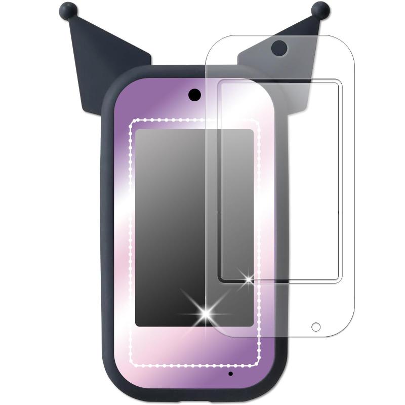 BYRYU フィルム タカラトミー クロミ スマホ ワイド 用 保護フィルム ブルーライトカット 反射防止 アンチグレア 指紋防止対応機種：タカラトミー クロミ スマホ ワイド ( 画面/ふち ) (素材の性質上、曲面部分はカバーしていませ...