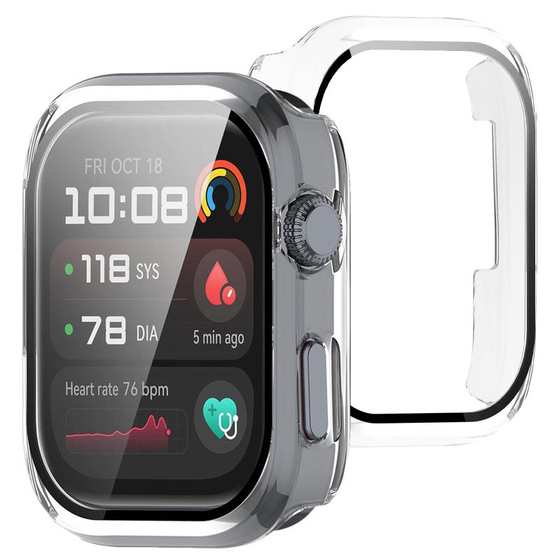 BUITFOU For HUAWEI Watch D2 カバー D2 ケース 超薄型 PC+ガラス素材 一体型 ファーウェイ D2 ケース対応 全面保護 超薄型 装着簡単 耐衝撃 高透過率 指紋防止 傷防止【対応機種】本製品はHUAWEI ...