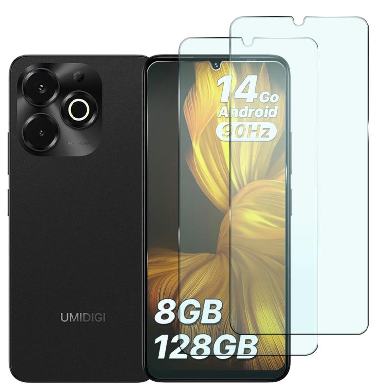 For UMIDIGI G9X ガラスフィルム 指紋·汚れ防止 UMIDIGI G9X 保護フィルム 指紋認証 ShellChic 耐衝撃 umidigi g9x 強化ガラスフィルム 高光沢 液晶 硬度9H 高透過率 高感度タッチ 超鮮明な...