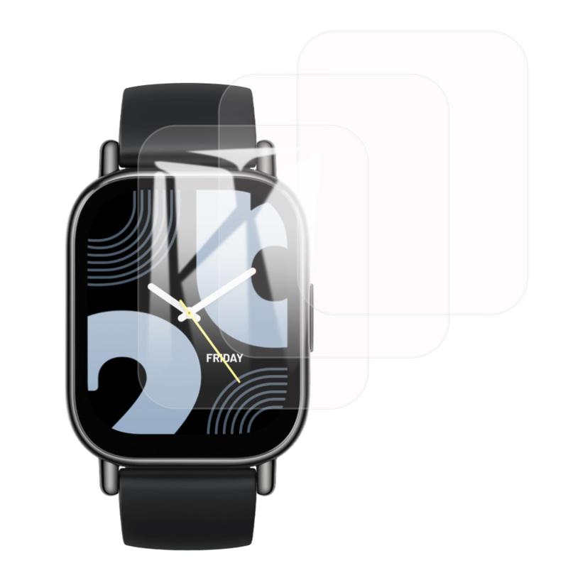 3枚セット フィルム for xiaomi redmi watch 5 lite 用 ガラス フィルム 9H 保護フィルム 気泡防止 飛散防止 高清 耐指紋 xiaomi redmi watch 5 lite 用 フィルム高い透明度で、時計...