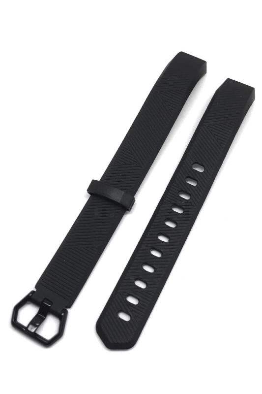 wumio Fitbit Alta HR 互換バンド 黒 Lサイズ シリコン ベルト Fitbit Alta 対応 交換 予備 消耗 シンプル 耐水 軽量 ストラップ スポーツ フィットビット アルタサイズ：手首周り 20 - 24cm 対...
