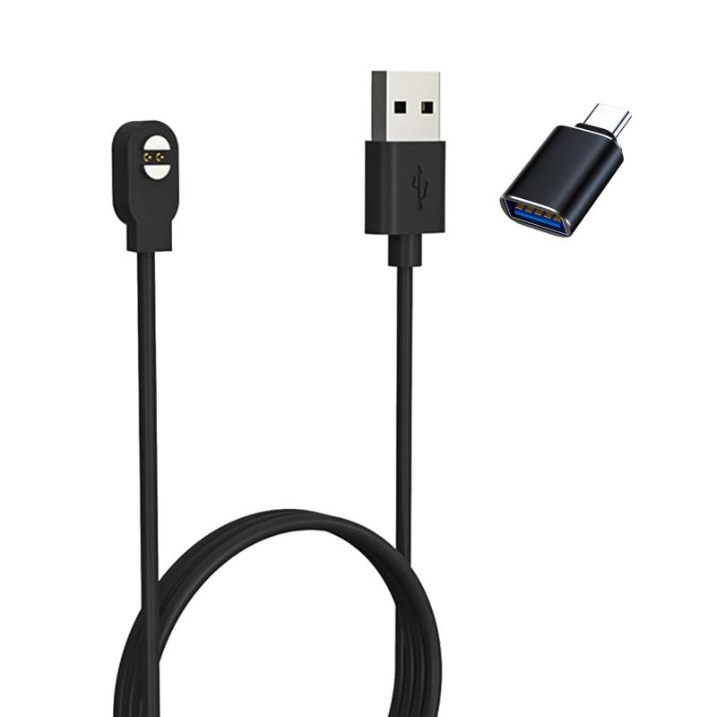 For SUUNTO Wing 2 / SUUNTO Wing スマートウォッチ 充電ケーブル （1枚充電器 + 1枚USB to Type-Cアダプター）SUUNTO Wing 2 / SUUNTO Wing 対応 1m長さ 急速充電 コ...