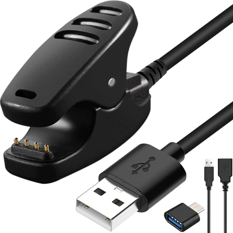 Xiatiaosann 充電器 対応 スント5/5 Peak 対応 Suunto 3 Fitness/Traverse/Ambit 1 2 3 2/Kailash/Spartan Trainer 腕時計、スマートウォッチ USB充電ケーブル...