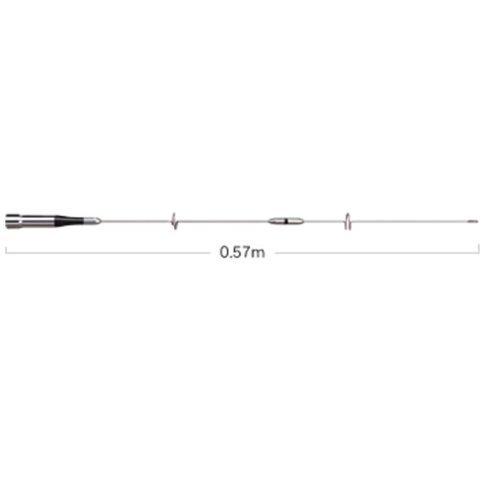 ダイヤモンド AZ805N 144/430/1200MHzモービルアンテナ全長:0.57m●重量:84g利得:3.8dBi（430MHz）、7.2dBi（1200MHz）●耐入力:50W FM（合計）インピーダンス:50Ω●VSWR:1.5...