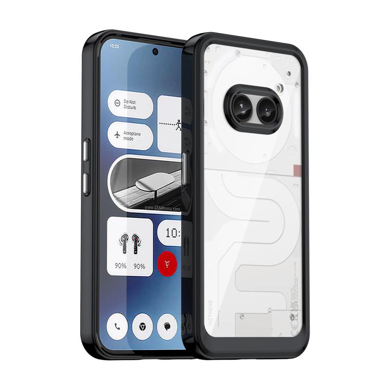 Nothing Phone 2A 用 ケース クリア 耐衝撃 PC背面+TPU 柔軟 防指紋 米軍MIL規格 ストラップホール付き ワイヤレス充電対応 透明 薄型 黄変防止 滑り防止【対応機種】Nothing Phone 2A 用 に対応な...