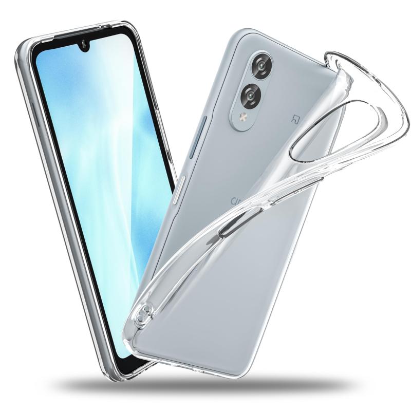 ORANGA クリア ケース TPU 全透明 薄型 クリスタル・クリア