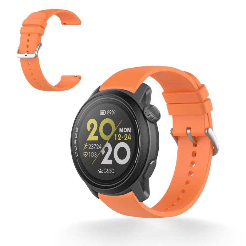 [KONXISA] For COROS PACE Pro/PACE 3 用 シリコン素材 通気軽量、快適、耐久性、防水性防汗 簡単装着 爽やか 男性女性兼用