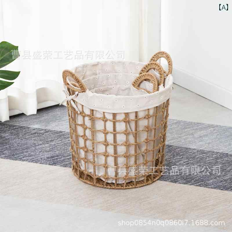 メーカー 卸売 籐 収納 バスケット 麻 ロープ 織 汚れた 衣類 バスケット 収納 バスケット 雑貨 おもちゃ 収納 ボックス 在庫 ありブランド: 盛栄輸入ですか: いいえ材質: 麻ひも適用範囲: 下着,リモコン,文房具,化粧品/アクセ...
