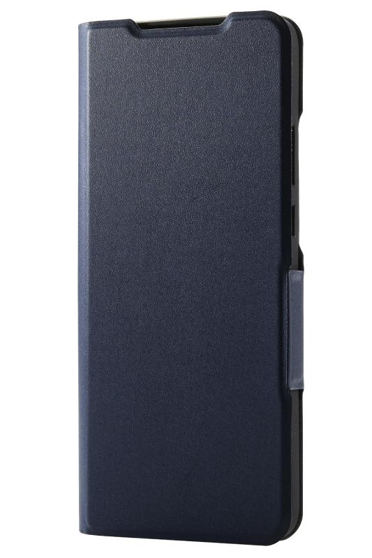 エレコム edge 40NEO ケース カバー 手帳型 ソフトレザー TPU 耐衝撃 衝撃吸収 軽量 薄型 カード収納 ポケット スタンド機能 財布型 マグネット内蔵 Motorola シンプル UltraSlim
