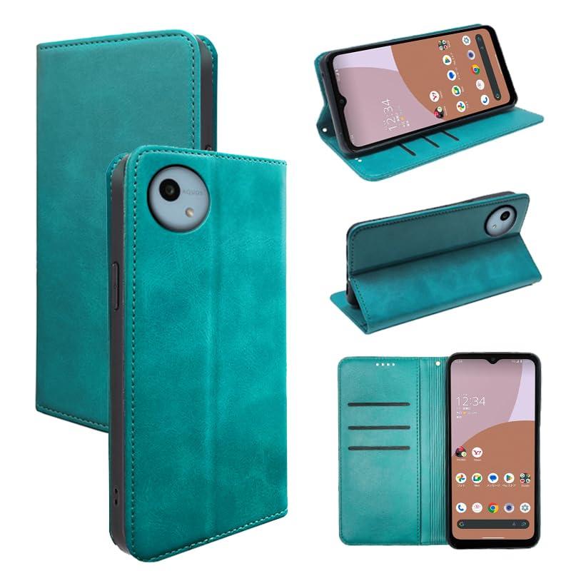 適用 AQUOS wish4 ケース 手帳型 適用 SH-52E / SH-M27 / A402SH 手帳型ケース aquos wish 4 用 カバー 手帳型 PUレザー カード収納 財布型 耐衝撃 ケース マグネット スタンド機能付き ...
