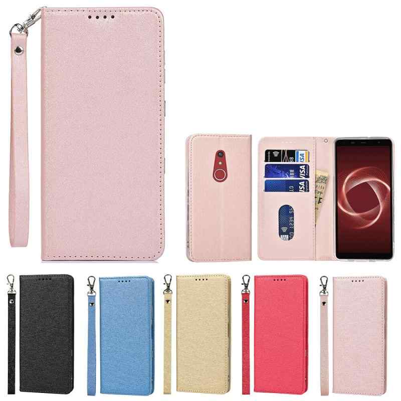 Eastwave for Arrows Be4 Plus F-41B ケース for arrows be 4 plus f41b 手帳型 Case 財布型 ストラップ付き PU皮革 内蔵マグネット 携帯カバー カードポケット スタンド機能 ...