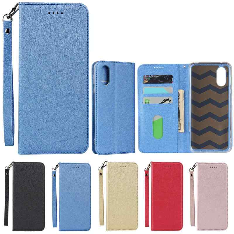 Eastwave for Aquos Sense3 Plus ケース for アクオス センス3 プラ Sense 3 Plus Case 手帳型 ストラップ付き PU皮革 明るい色 内蔵マグネット 携帯カバー カードポケット スタンド機能...