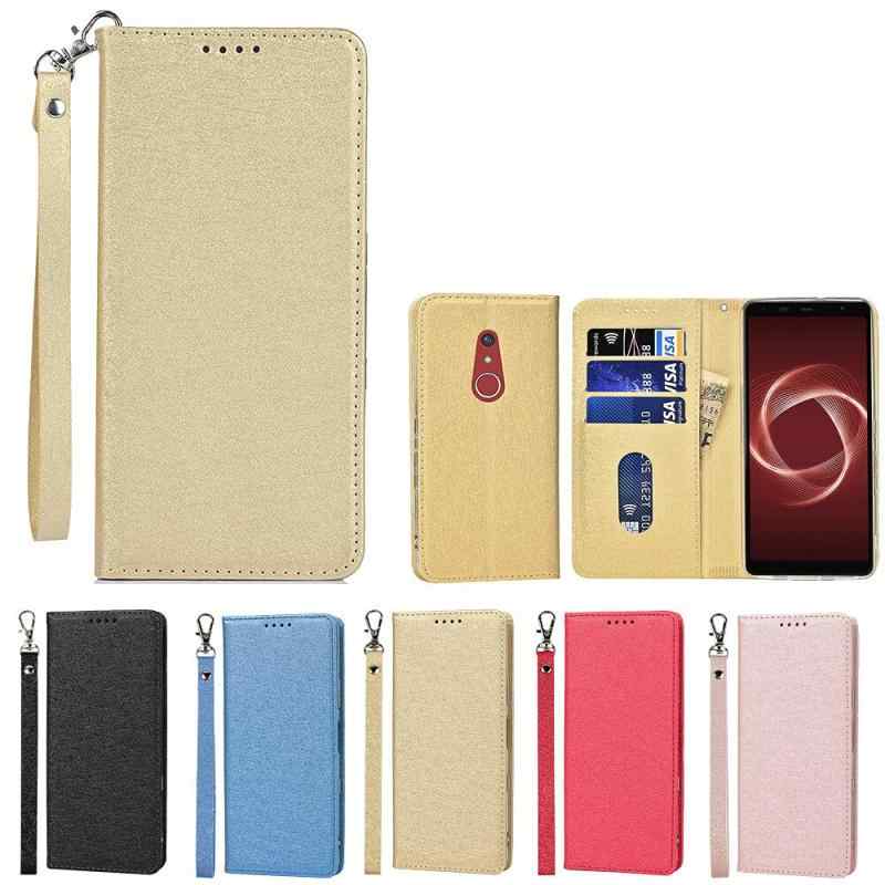 Eastwave for Arrows Be4 Plus F-41B ケース for arrows be 4 plus f41b 手帳型 Case 財布型 ストラップ付き PU皮革 内蔵マグネット 携帯カバー カードポケット スタンド機能 ...