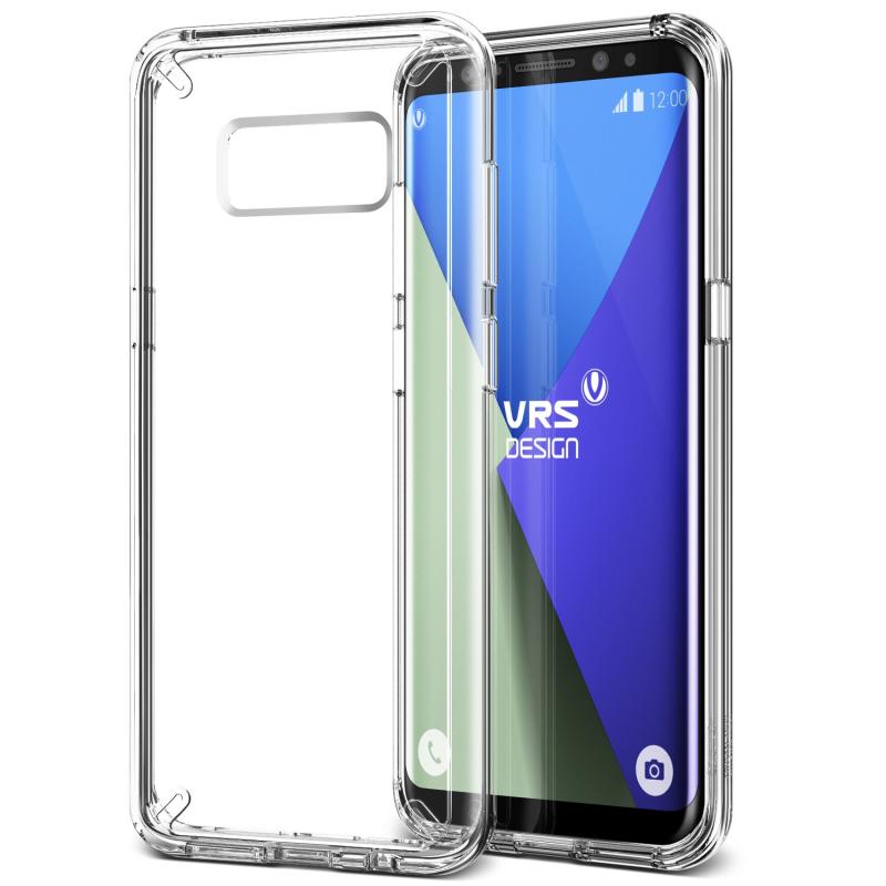 Galaxy S8 Plus ケース VRS DESIGN Crystal MIXX 耐衝撃 衝撃吸収 クリア ハードケース スリム カバー ［ ギャラクシー S8 プラス 専用 ］