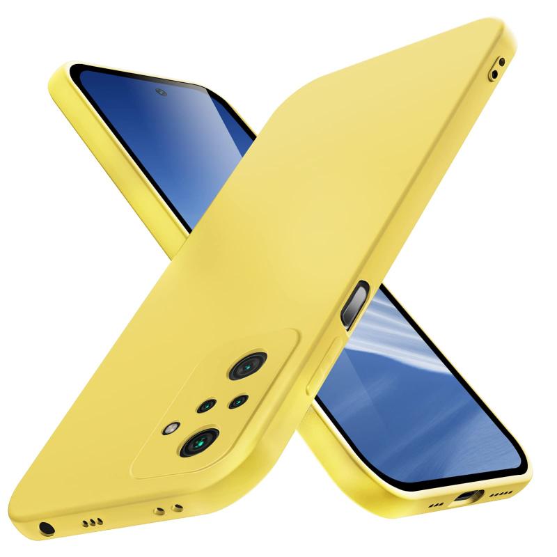 TLOMPLO 対応 Redmi Note 10 Pro 用の ケース シリコン tpu 耐衝撃 薄型 スリム 磨り表面 指紋防止カバー 柔らかい裏地 耐衝撃 カバー 米軍MIL規格 スマホケースワイヤレス充電対応ストラップホール【対応機種...