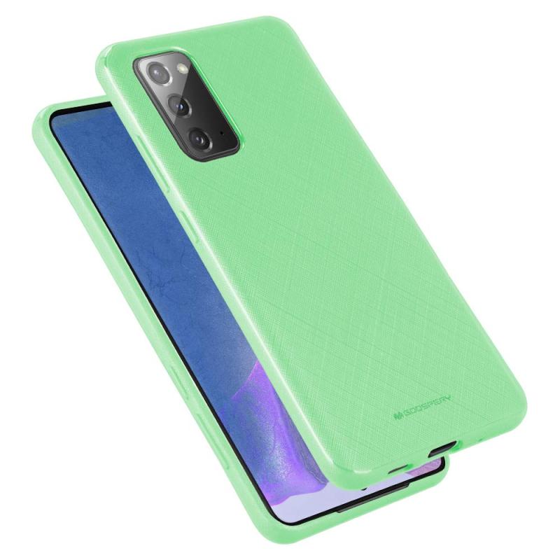 Goospery Galaxy Note 20 ケース TPU 薄型 軽量 バンパー スタイル·ラックス カバー NT20-STYL【薄型グリップ感】 軽量で薄くて、柔軟さを取り入れた実用的なデザイン。【柔軟で頑丈なカバー】 高品質TPU素...