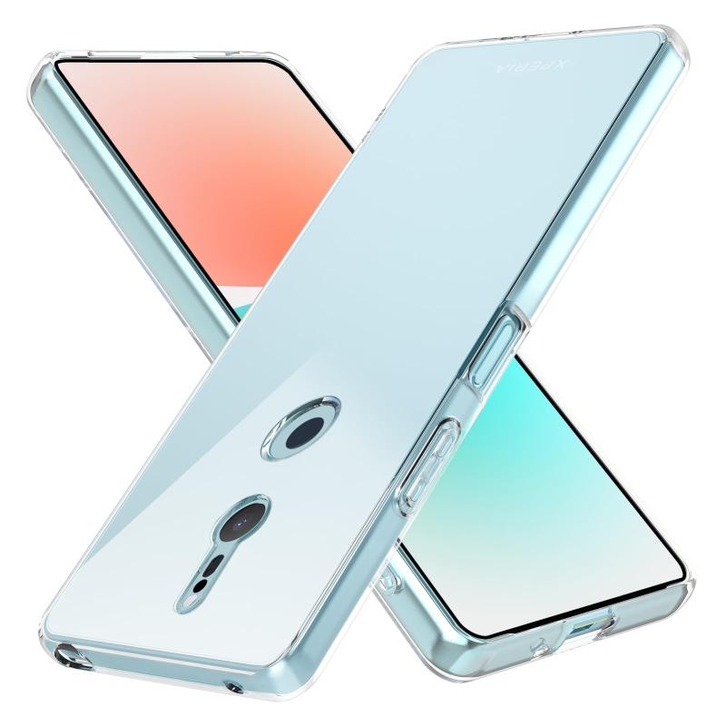 Xperia XZ2 ケース 耐衝撃 クリア 薄型 軽量 TPU 黄変防止 米軍MIL規格 特徴 透明 一体型 SO-03K SOV37 カバー 衝撃吸収 スマホケース 透明 LR-014-XZ2-01【透明感】Xperia XZ2。高品質...