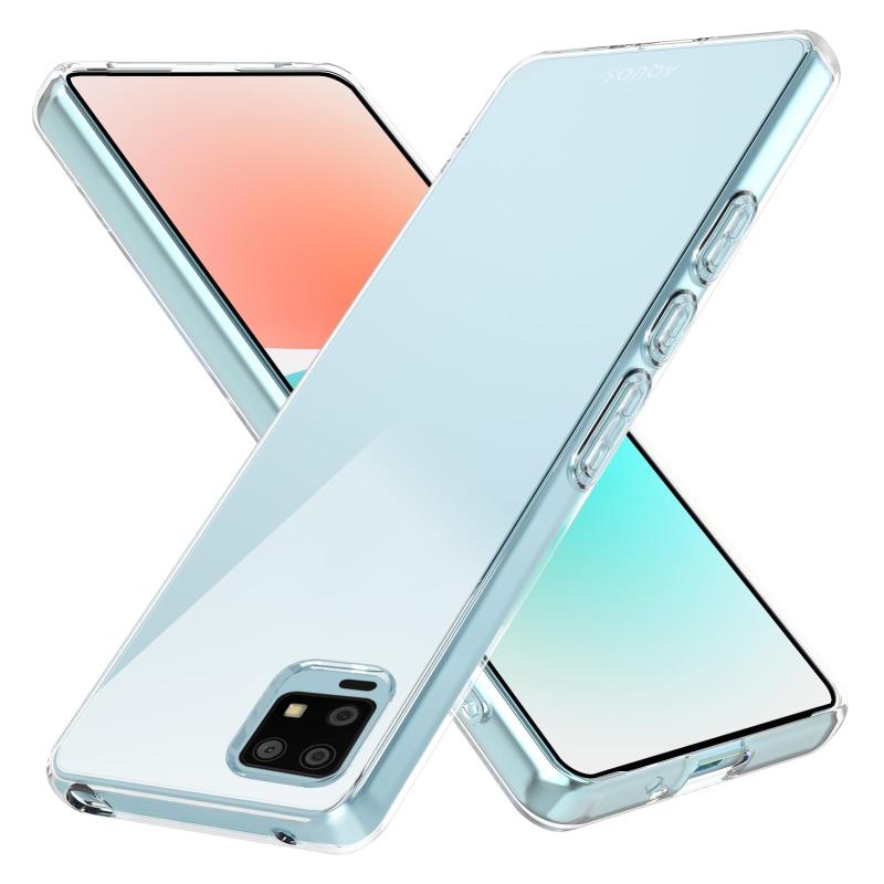 AQUOS zero6 ケース 耐衝撃 クリア 薄型 軽量 TPU 黄変防止 米軍MIL規格 特徴 透明 一体型 SHG04 カバー 衝撃吸収 スマホケース 透明 LR-014-ZERO6-01【透明感】AQUOS zero6。高品質のTP...