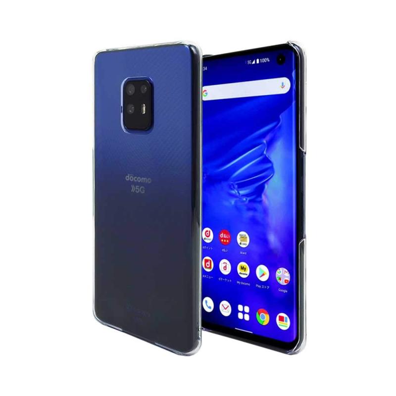 arrows 5G F-51A 互換対応 スマホケース クリア カバー 耐衝撃 薄型 耐熱性 シンプル 高光沢 軽量 ハード ポリカーボネート ストラップホール付 【Provare】 (arrows 5G, クリア)対応機種：arrows ...