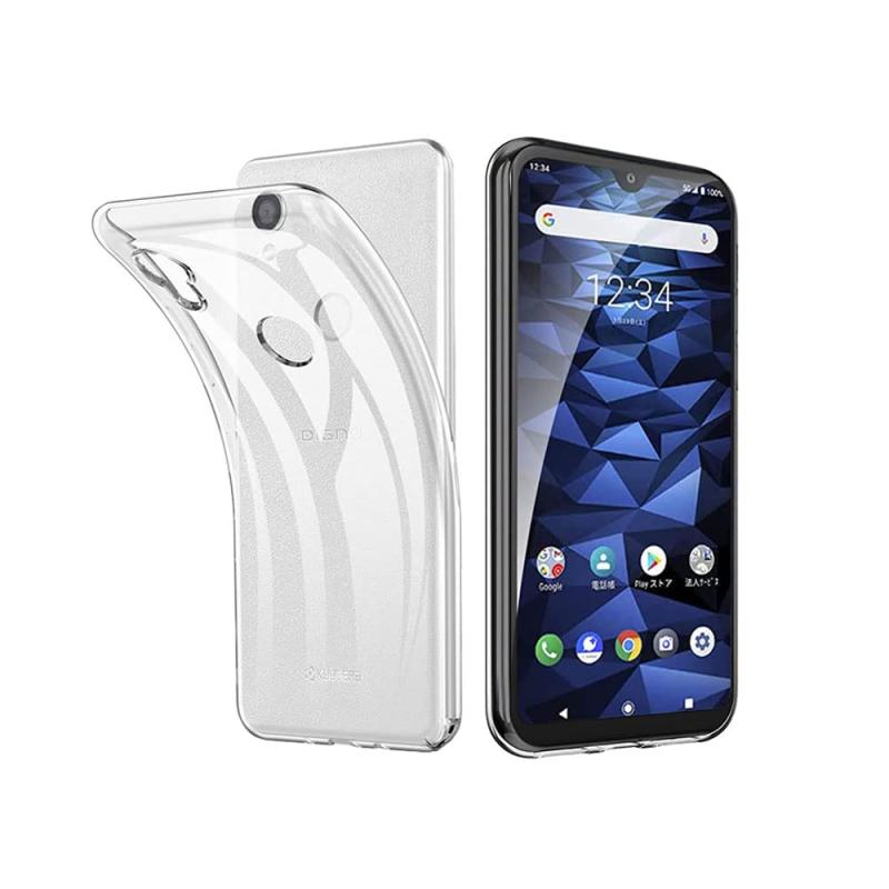 For KYOCERA Digno SX3 用のケース 京セラ Digno SX3 KYG02 用のカバー クリア ソフト シリコンケース 薄型 柔らかい手触 落下防止 TPU材质 For KYOCERA Digno SX3/ KYG02 ...