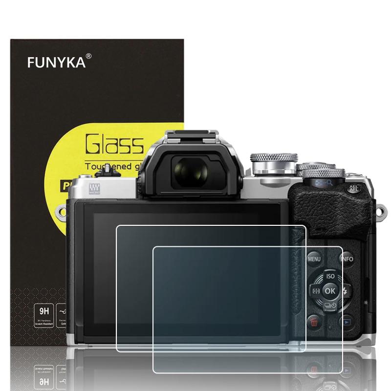 【Olympus E-M10IV E-M5III II E-M1III II用】2枚セット 超薄ガラス 液晶保護ガラスフィルム Olympus E-M10 Mark IV E-M5 Mark III II E-M1 Mark III II ...