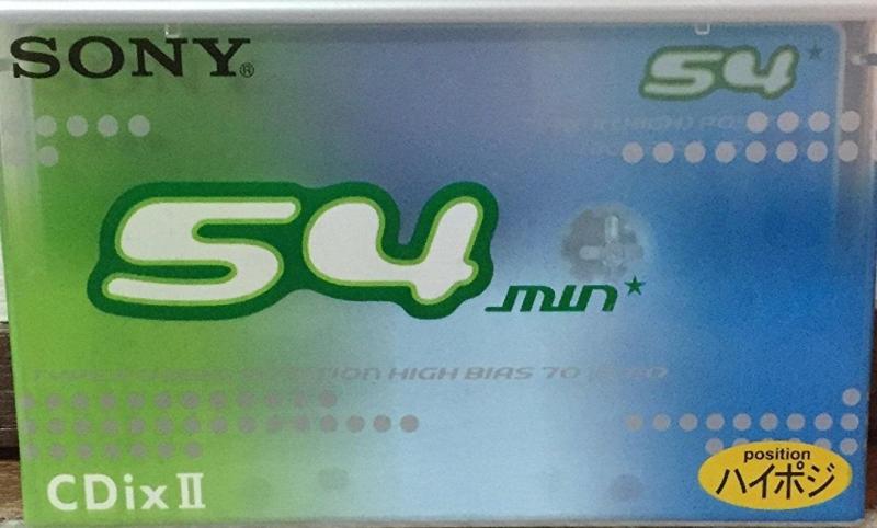 カセットテープ1本 C-54CDX2H