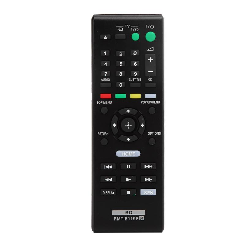 Walfront DVDプレーヤー用 リモコン BDP-S5100 BDP-S490 BDP-S590 リモート・コントロール元のリモコンを紛失したり、破損したり、新しいリモコンが必要な場合に最適です。プログラミングや設定は不要、安定したパ...