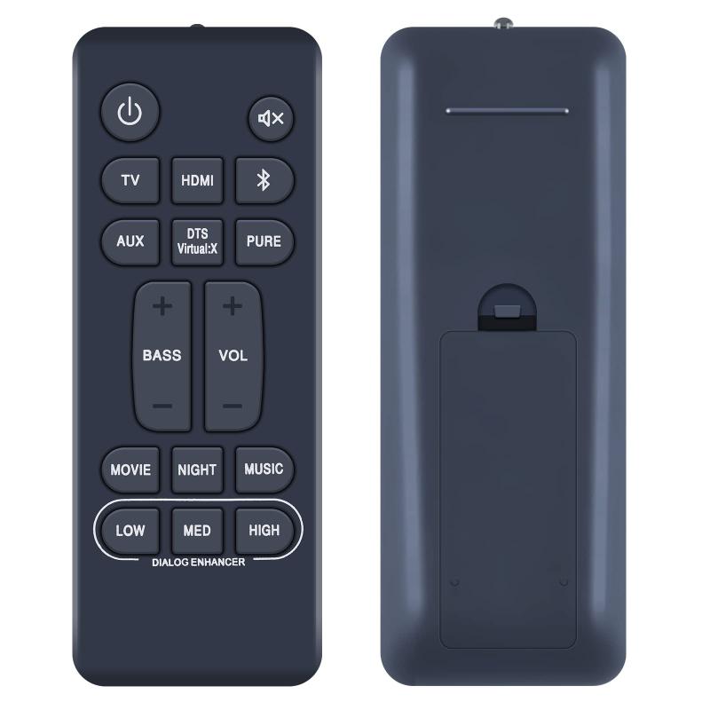 ホームシアターサウンドバーリモコン RC-1236 for Denon DHT-S216 DTH-S316対応【簡易リモコン】本製品は、Denon製リモコンの紛失や無反応（無効）などの故障による交換品、代替品、予備品としてご使用いただけます...