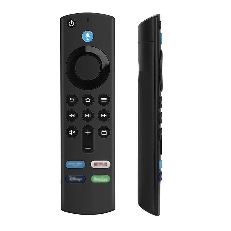 リモコン for fir-tv-stick スマートTV対応 TVリモコン 交換用リモコン テレビリモコン TVリモコン 交換用 4K 音声認識機能付き 汎用リモコン APPボタン搭載