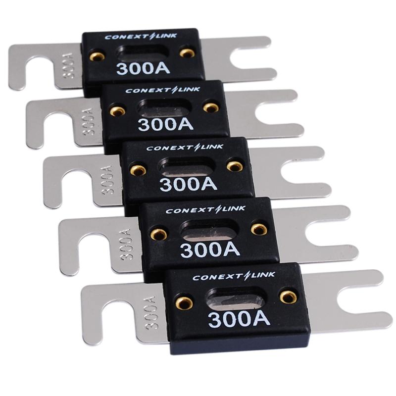 Conext Link ニッケルANLヒューズ 80 100 150 200 250 300 アンペア 5パック 300 Amp ANL300-5ANLヒューズ。ニッケルコーティングされたブレード。5本入り。