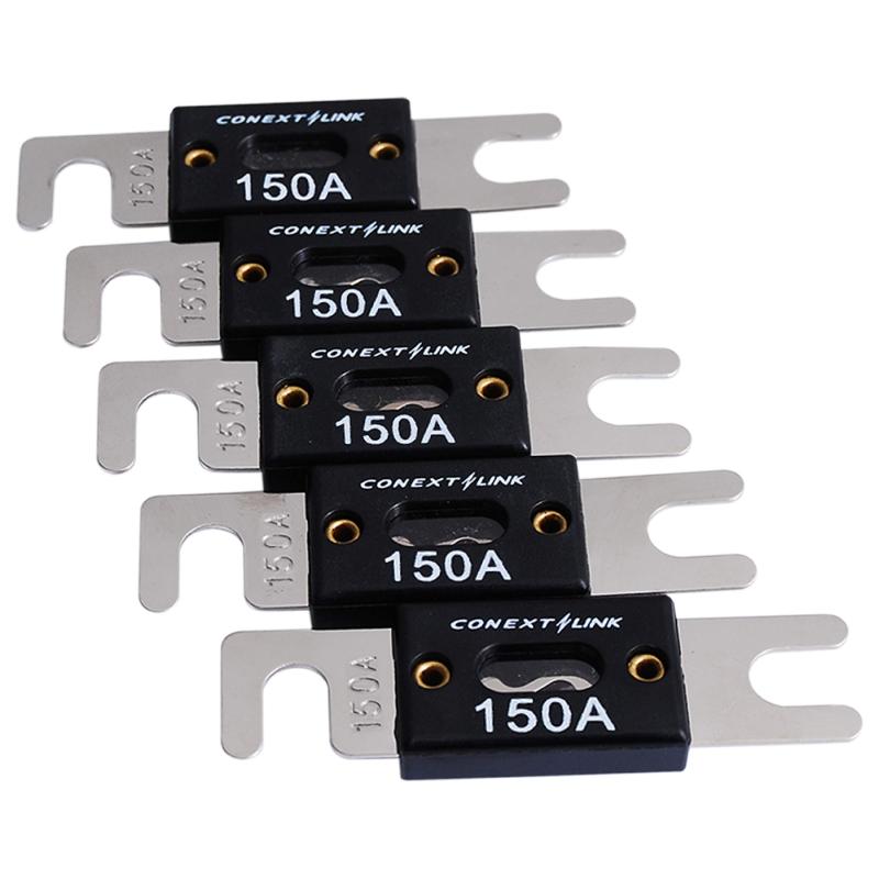 Conext Link ニッケルANLヒューズ 80 100 150 200 250 300 アンペア 5パック 150 Amp ANL150-5ANLヒューズ。ニッケルコーティングされたブレード。5本入り。