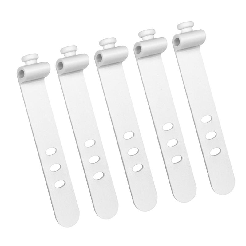 YANGZI 結束バンド 繰り返し使える 結束バンド ケーブルバンド 収納バンド 便利グッズ ケーブル整理 5本入 ホワイト (10*75mm)繰り返し使える結束バンドは、何度でも取り外したり、結束したりできるので便利です。再利用可能なので...