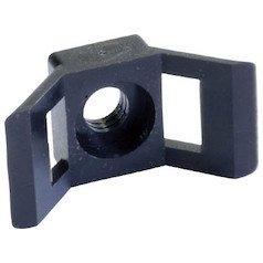 SapiSelco(サピセルコ) ケーブルタイ固定具 ネジ込 9mm 黒 SUP.3.401原産国:イタリア色:黒使用結束バンド幅(mm):~9下穴径(mm):5ナイロン66