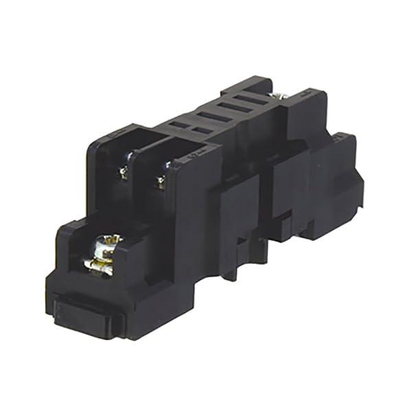IDEC(アイデック) 表面配線形ソケット SH形 SH1B-05B 黒シリーズ:ワンタッチSソケットRoHS対応状況:適合仕様:標準形本体色:黒極数:1