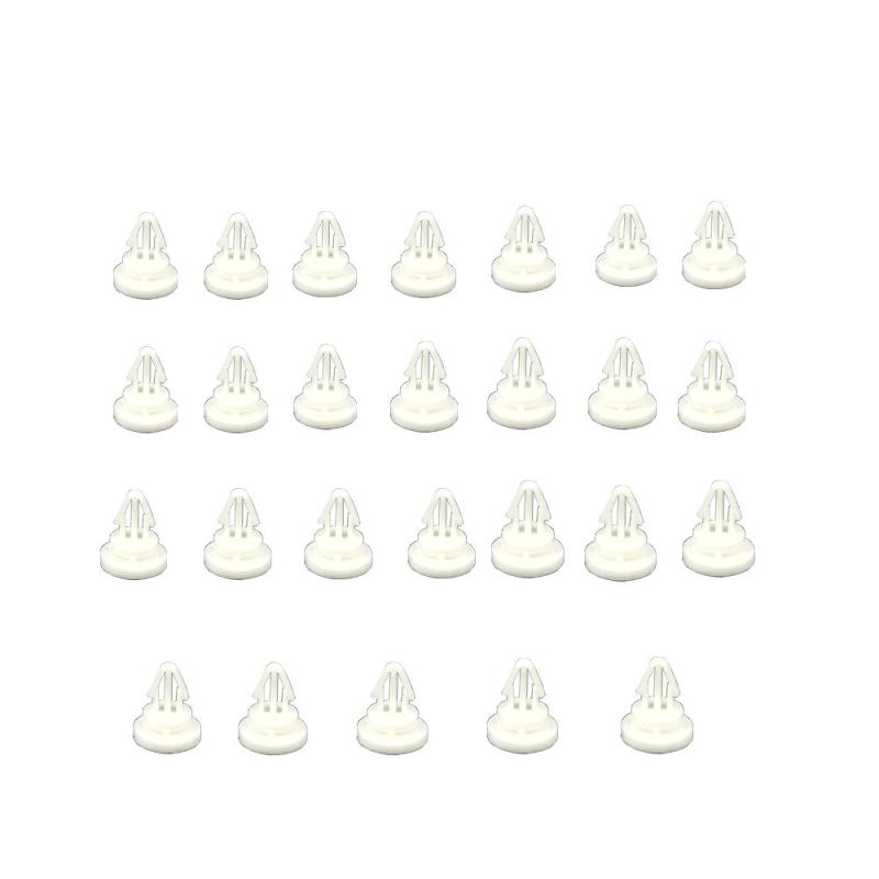 （50pcs）白いPCB絶縁カラムプラスチック絶縁カラムサポートサポートガスケットホワイト4mmベアリングガスケットナイロンプラスチック柱白いPCB絶縁カラム丸型プラスチック絶縁カラムブラケットガスケット4mmブラケットガスケットモデルMS...